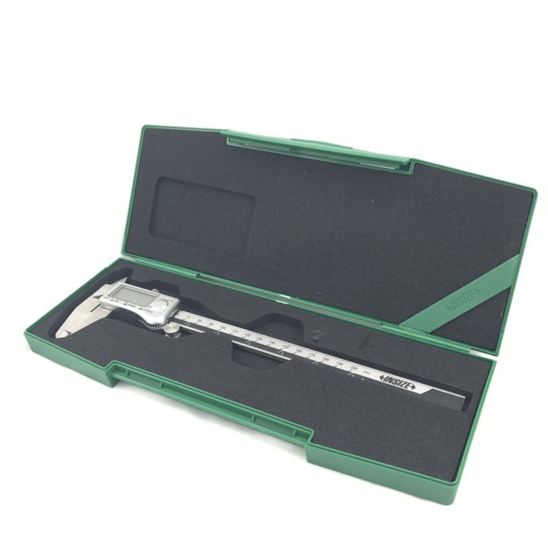 INSIZE DIGITAL STAINLESS CALIPER, 8" - Tool Testing Lab Inc.