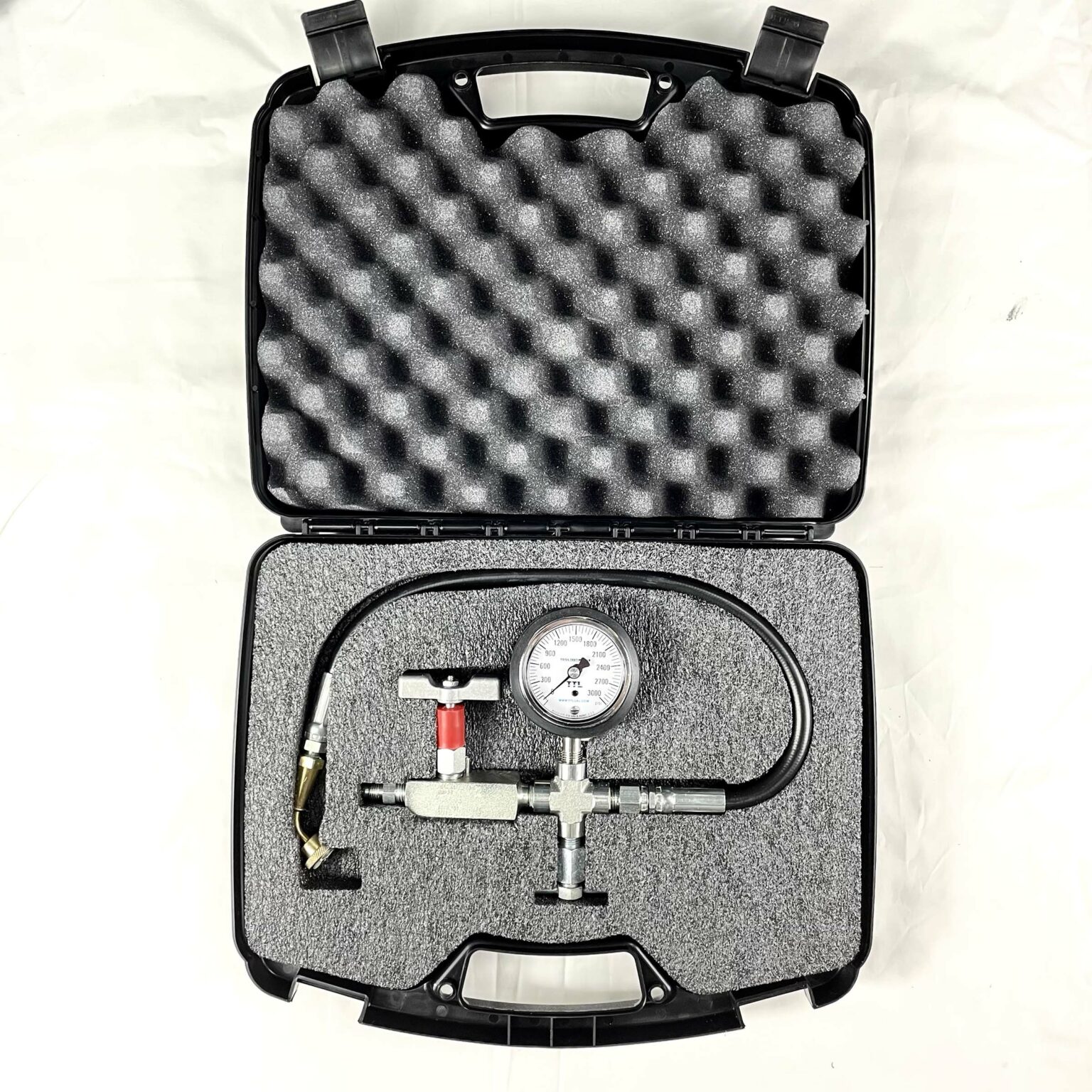 TTL ANALOG AIRCRAFT STRUT GAUGE, 0-3000 PSI - Tool Testing Lab Inc.